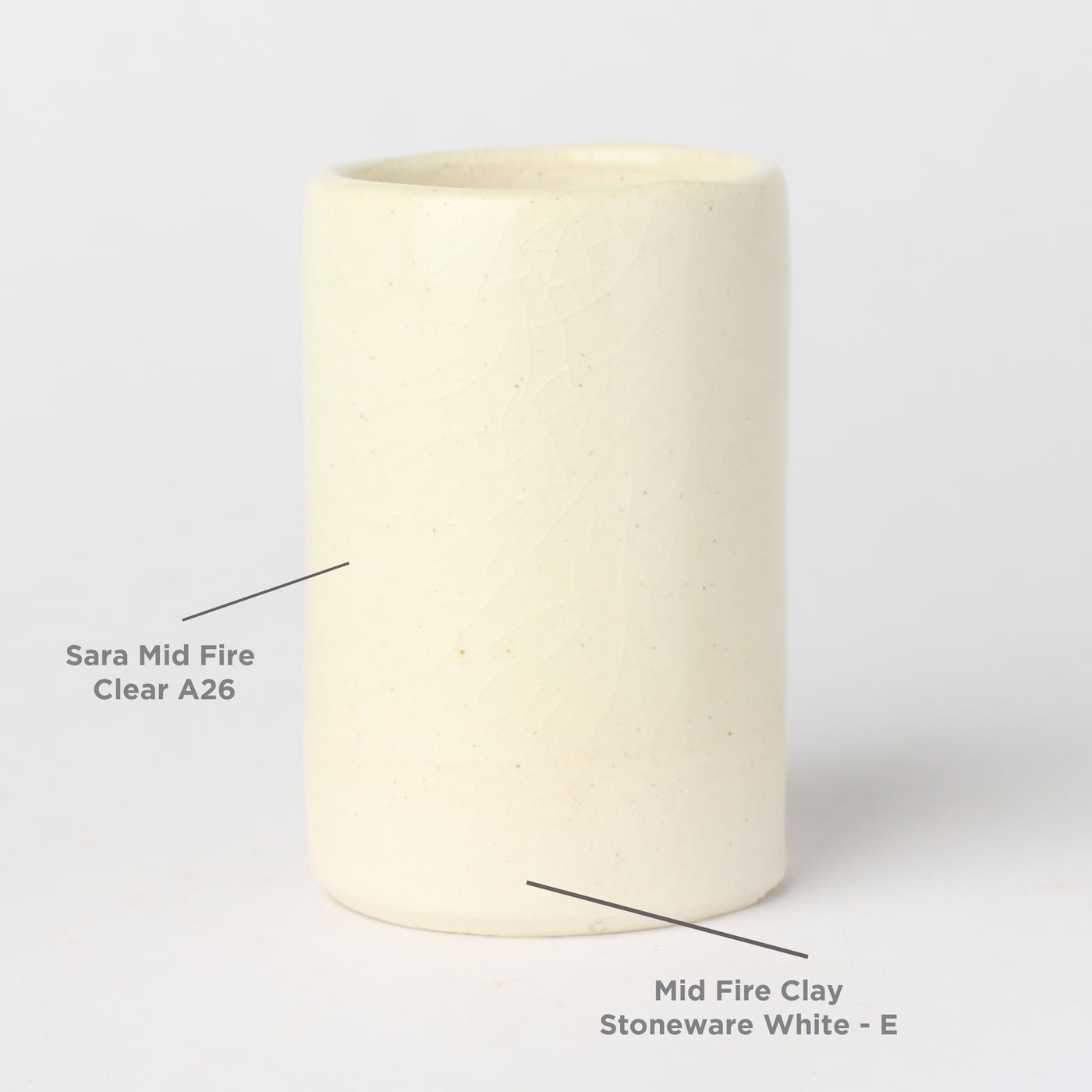 Sara Clay Mid Fire Stoneware White
