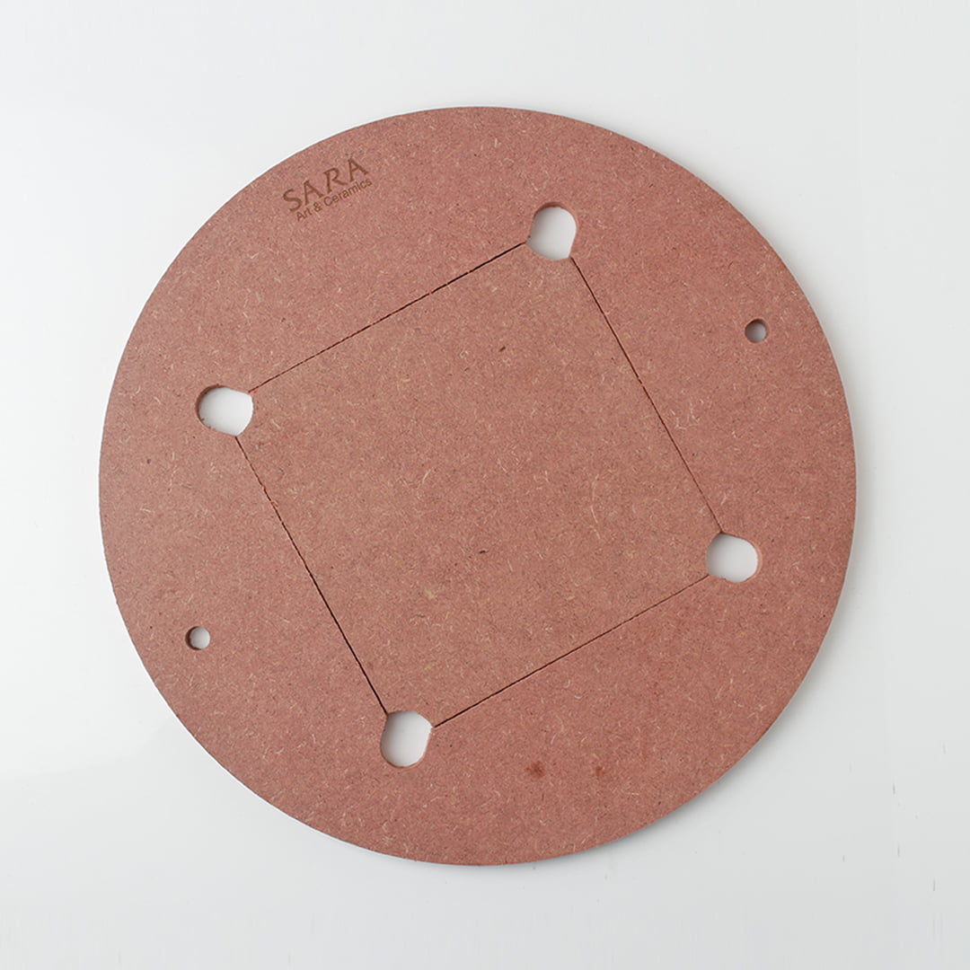 Sara Pottery Wheel Wooden Bat Set