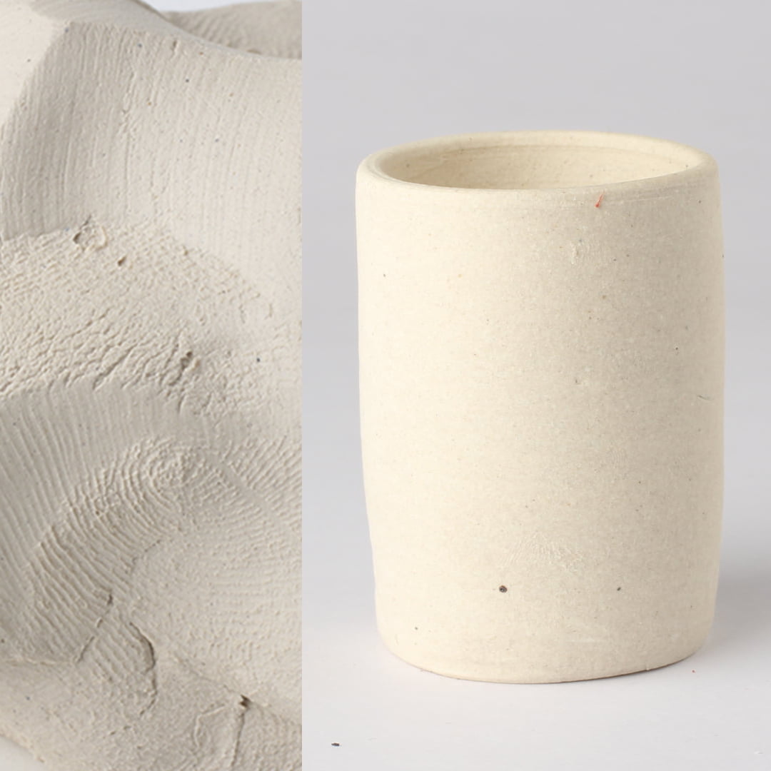 High Fire Stoneware Clay White 1kg