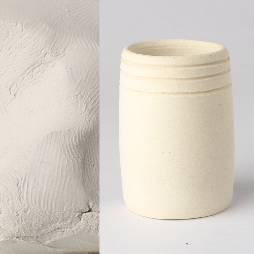 High Fire Porcelain Clay White